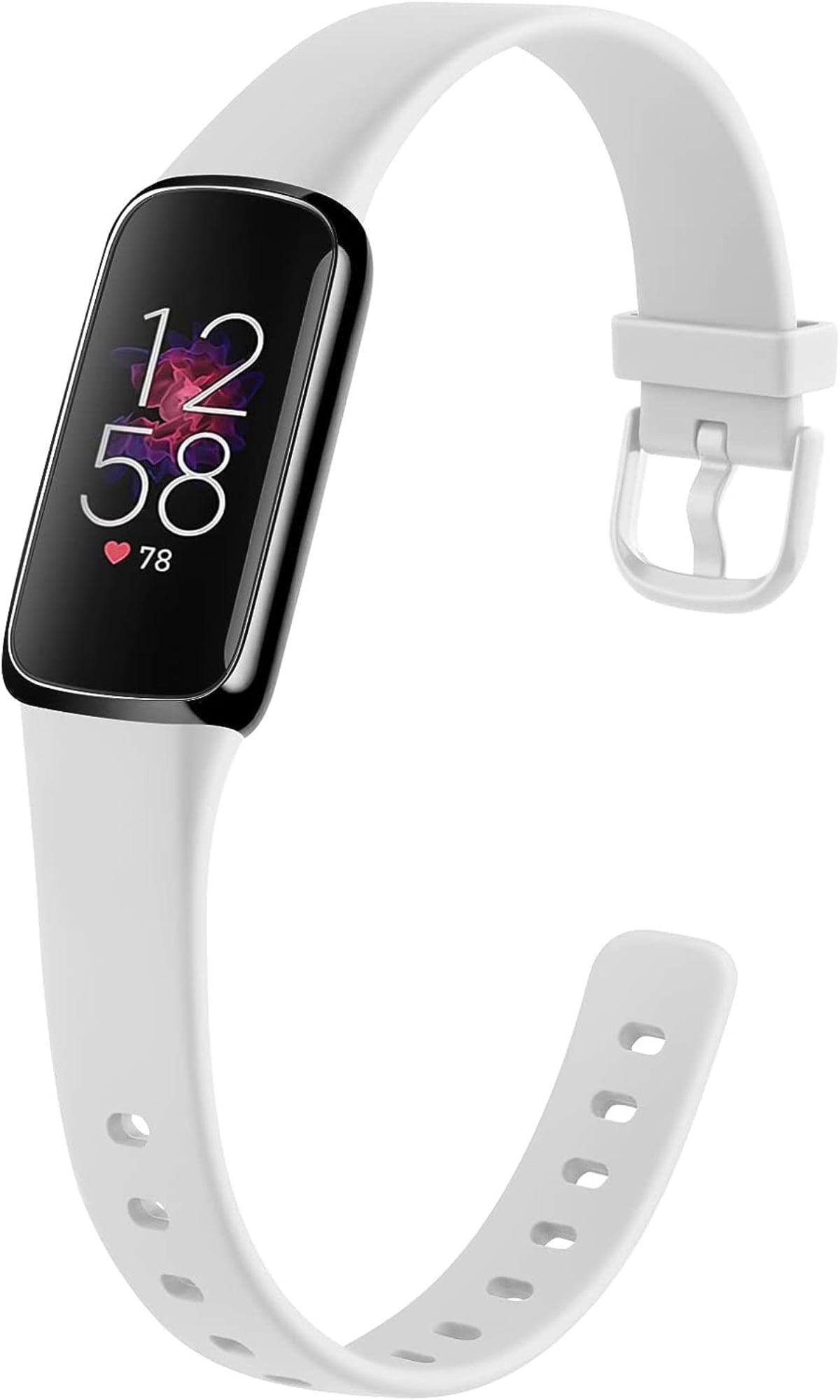 Imoment Wristbands Compatible with Fitbit Luxe Silicone Watch Strap for ...