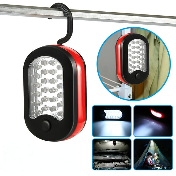 Imountek Compact LED Work Light with Magnet & Hook, 27 LEDs, 100 Lumens ...
