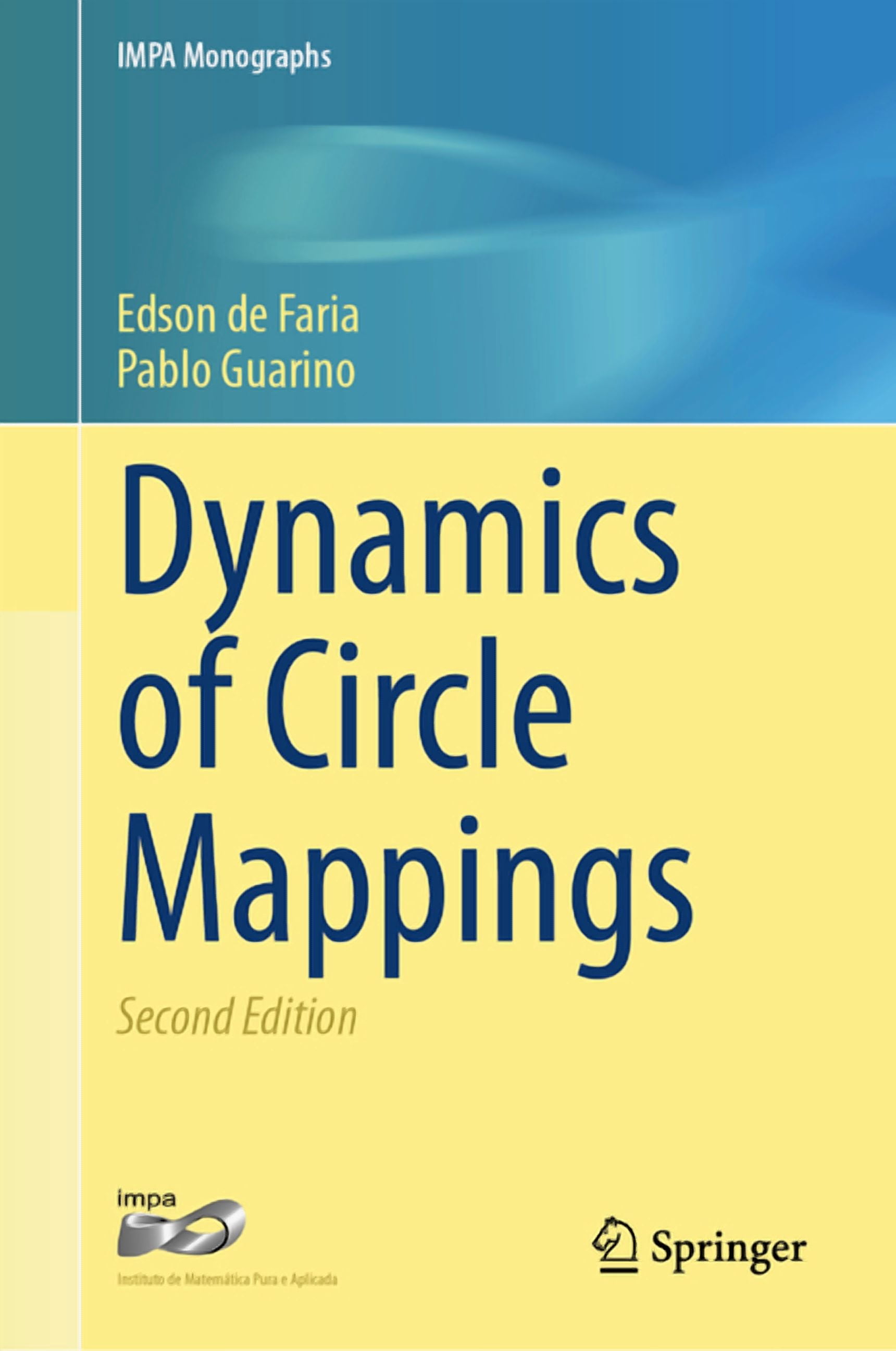 Impa Monographs Dynamics of Circle Mappings, (Hardcover) - Walmart.com