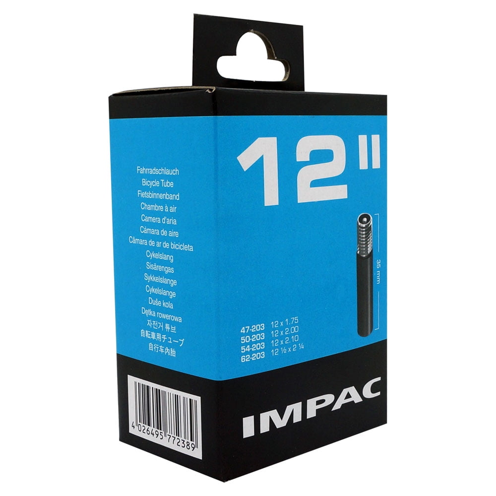 Impac AV12 12 x 1.75/2.25 SV cycle bike inner tube - Walmart.com