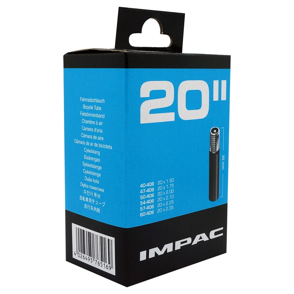 Impac AV20 20" x 1.5/2.35" SV cycle bike inner tube - Walmart.com