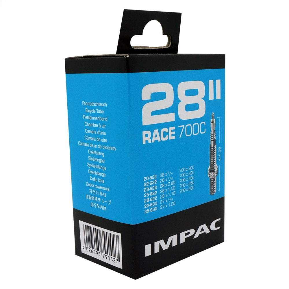 Impac SV28 700c x 20/28c 60mm PV cycle bike inner tube - Walmart.com