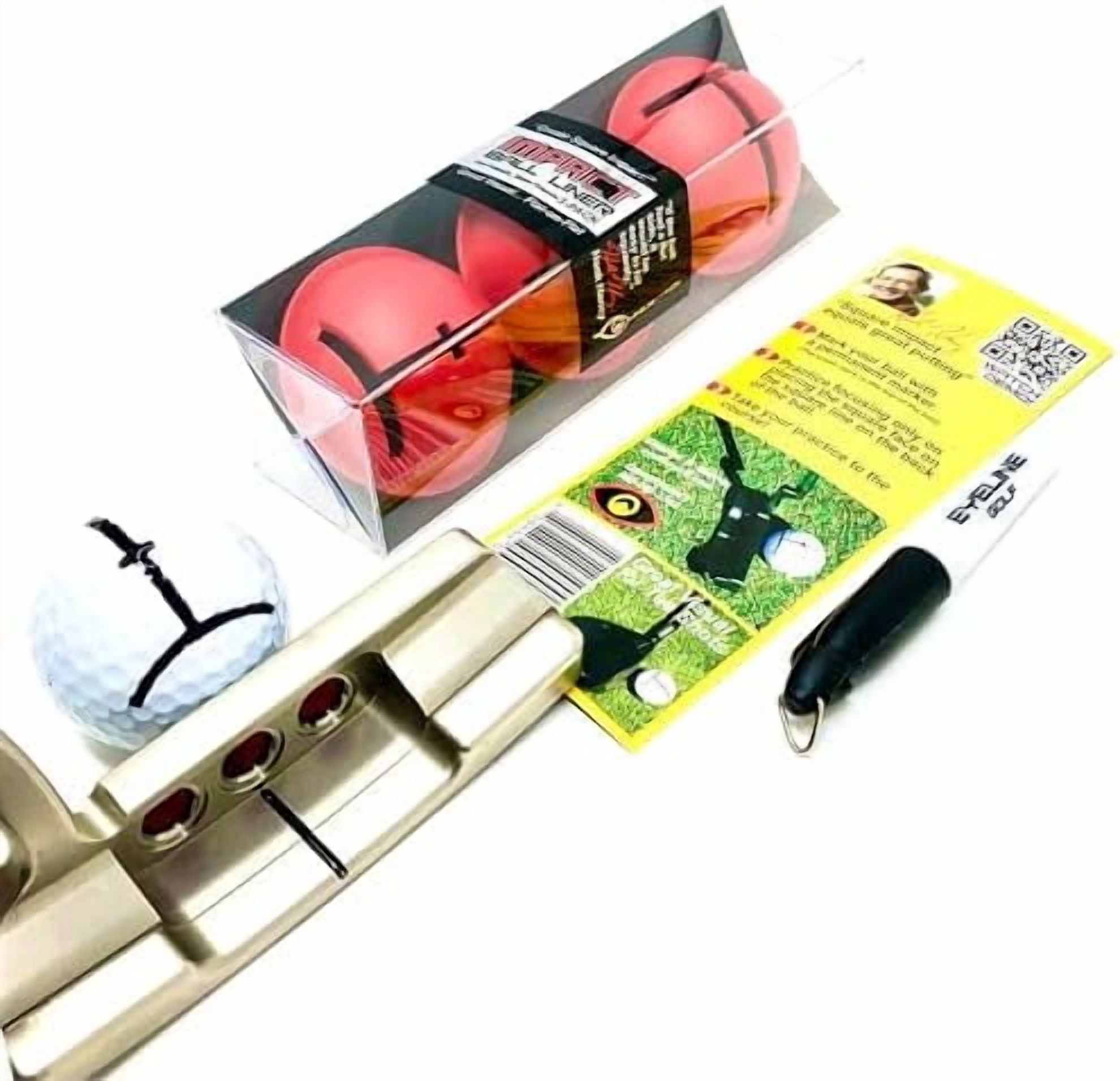 Impact Ball Liner 3-Pack with Marker by Hank Haney - Easy Ball Marking ...