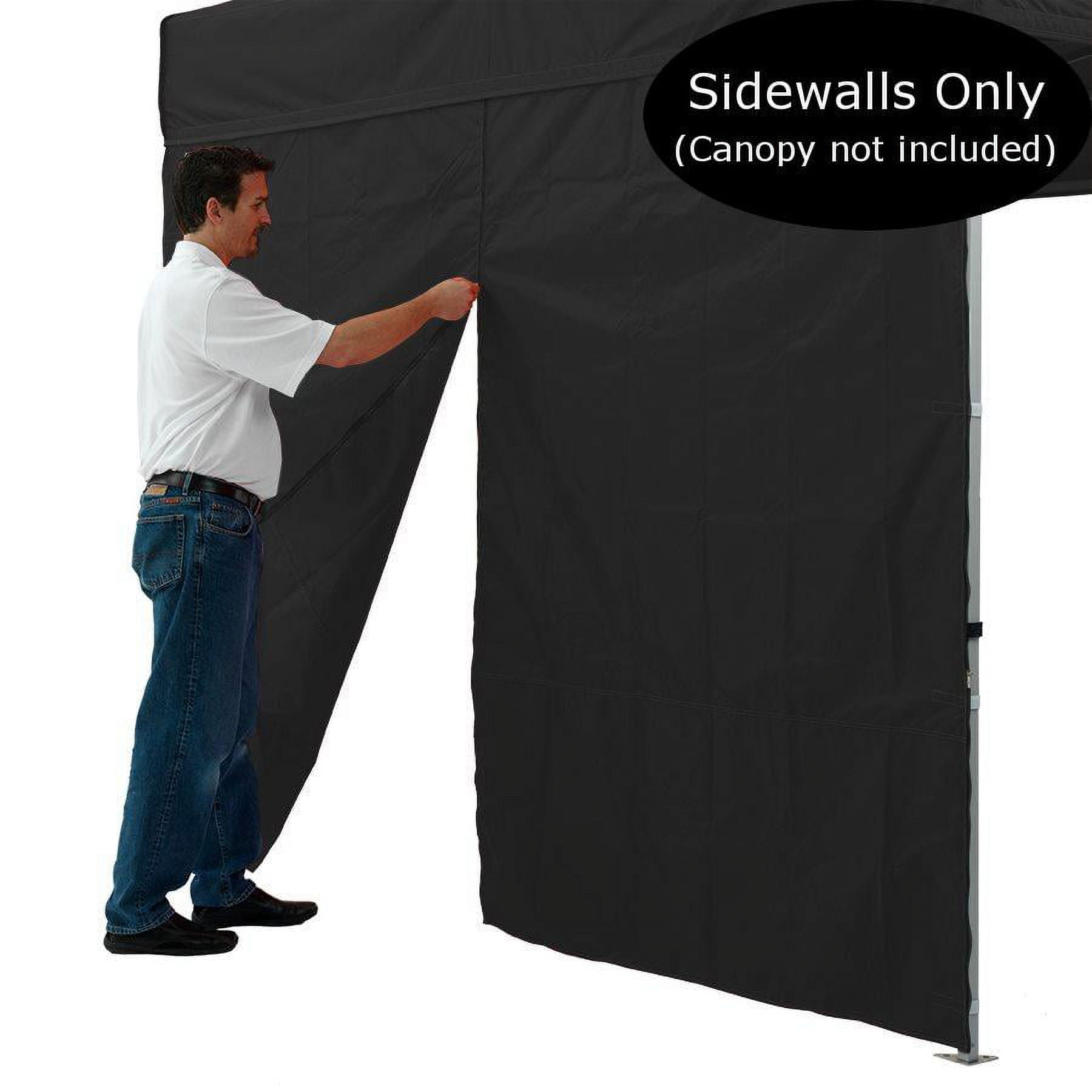 Impact Canopy 10 Foot Middle Zipper Canopy Tent Wall, 1 Wall Only ...