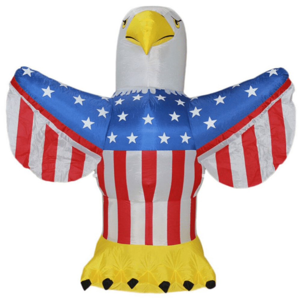 Impact Canopy Outdoor Airblown Eagle Patriotic American Bald Eagle Yard ...