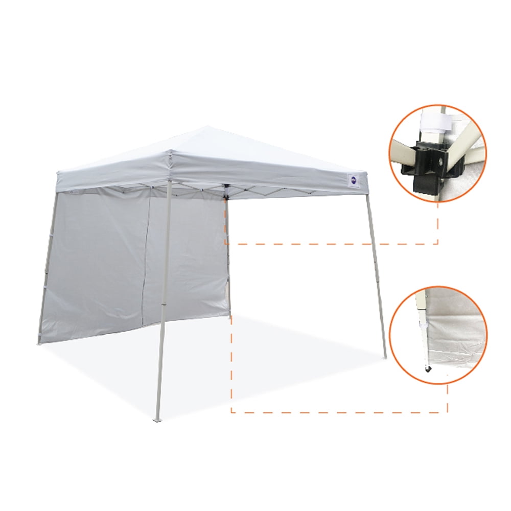 Free Shipping! Impact Canopy Slant Leg Canopy with Single Sun Wall ...