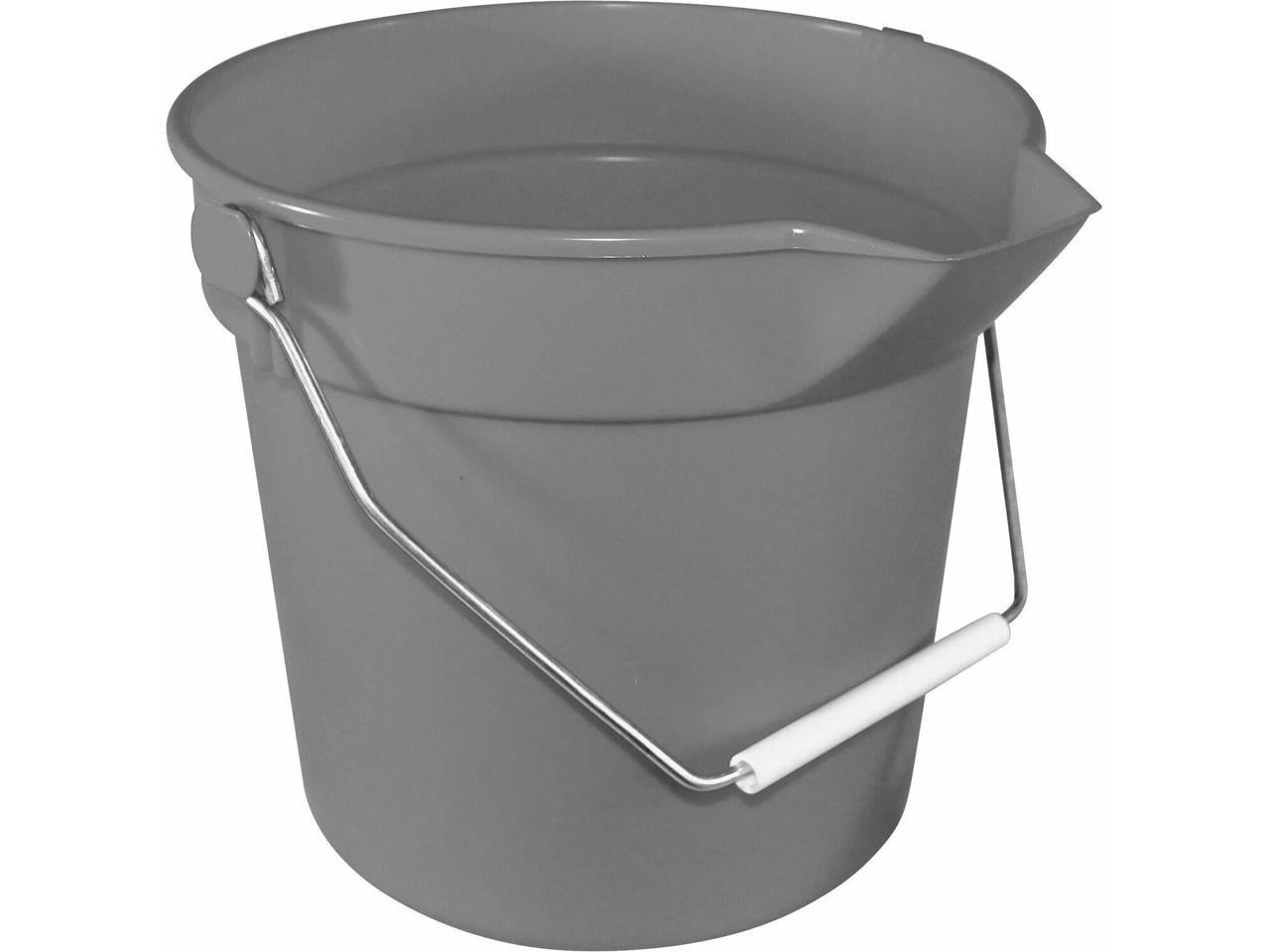 Impact Deluxe Hvy-Dty Bucket 10Qt Gray 5510 - Walmart.com