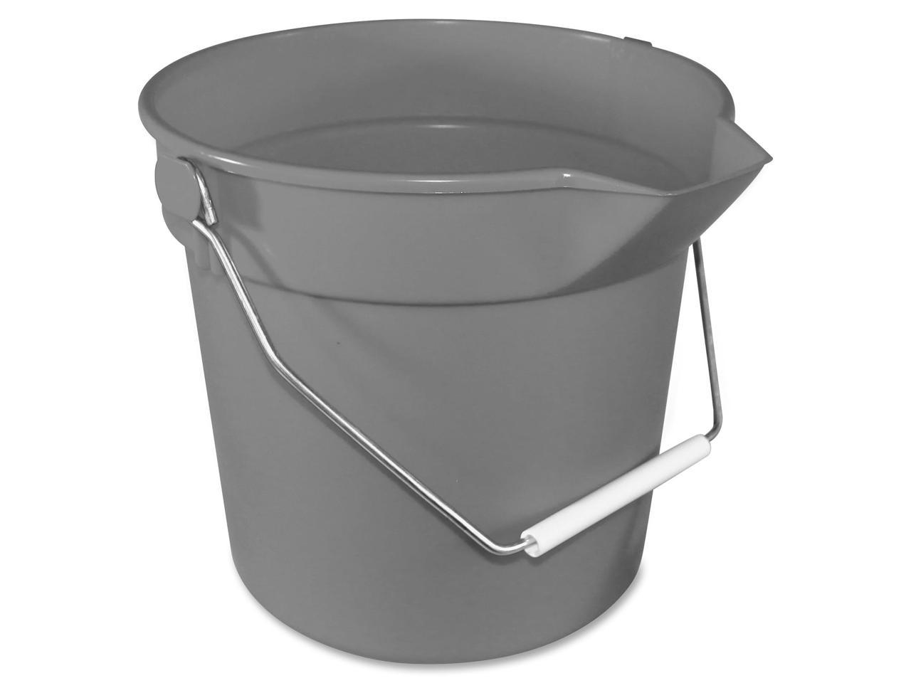 Impact Deluxe Hvy-Dty Bucket 10Qt Gray 5510 - Walmart.com