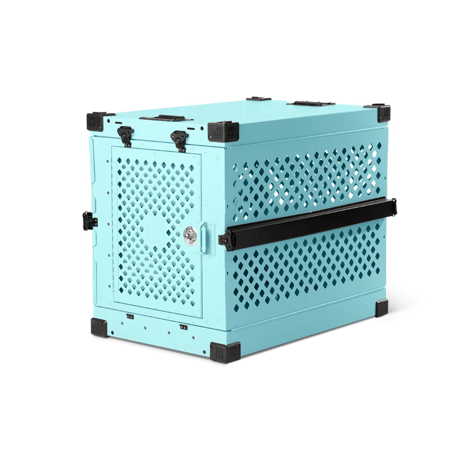 Impact Dog Crates Collapsible Dog Crate, Teal, 48" (48"L x 27"W x 33"H ...