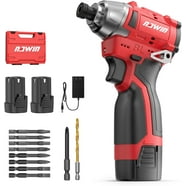 Hammerhead 20V 1/4 Inch Cordless Impact Driver Kit with 1.5Ah Battery ...