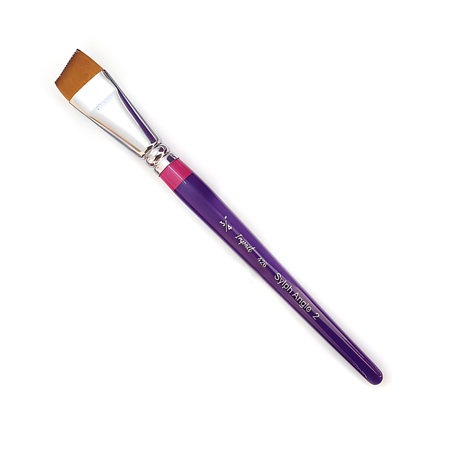 Impact Face Painting Brush - Sylph Angle 2 (3/4"), Professional Artist ...