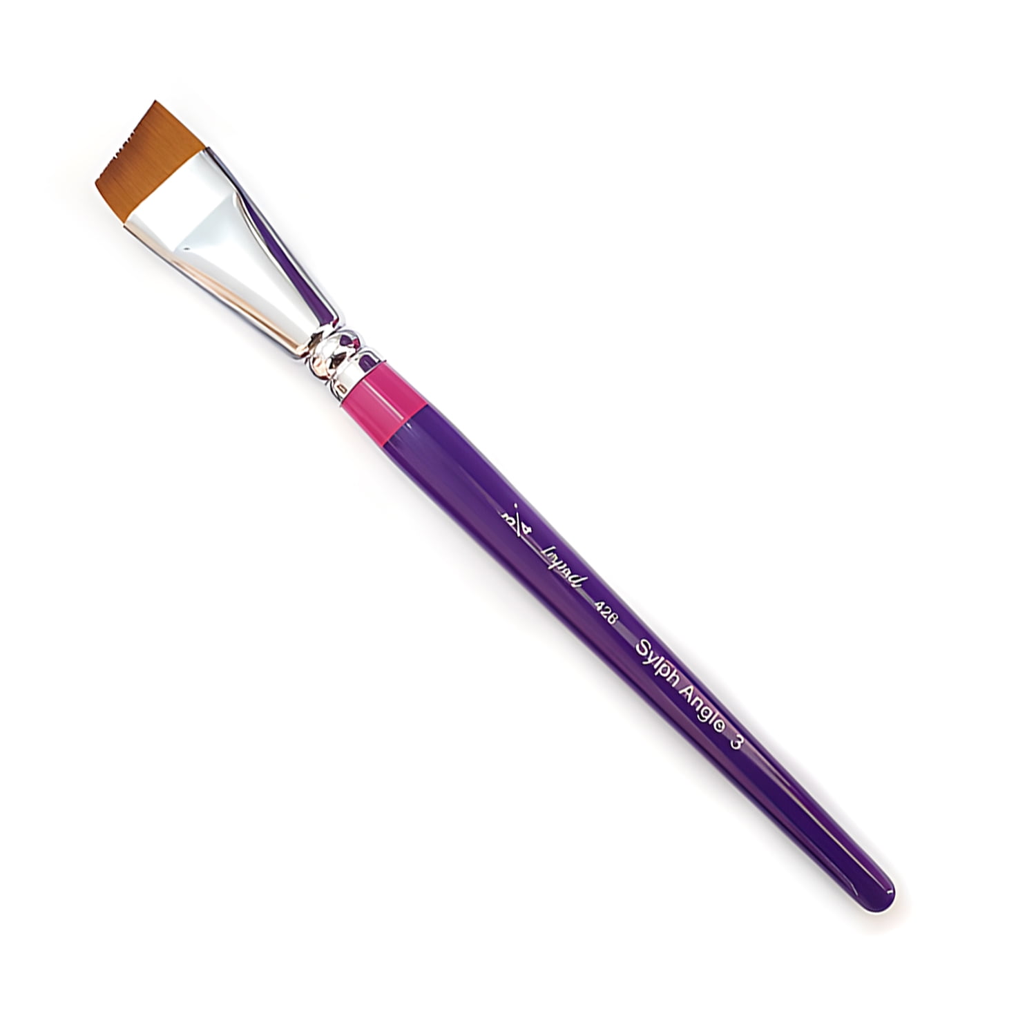 Impact Face Painting Brush - Sylph Angle 3 (3/4"), Professional Artist ...