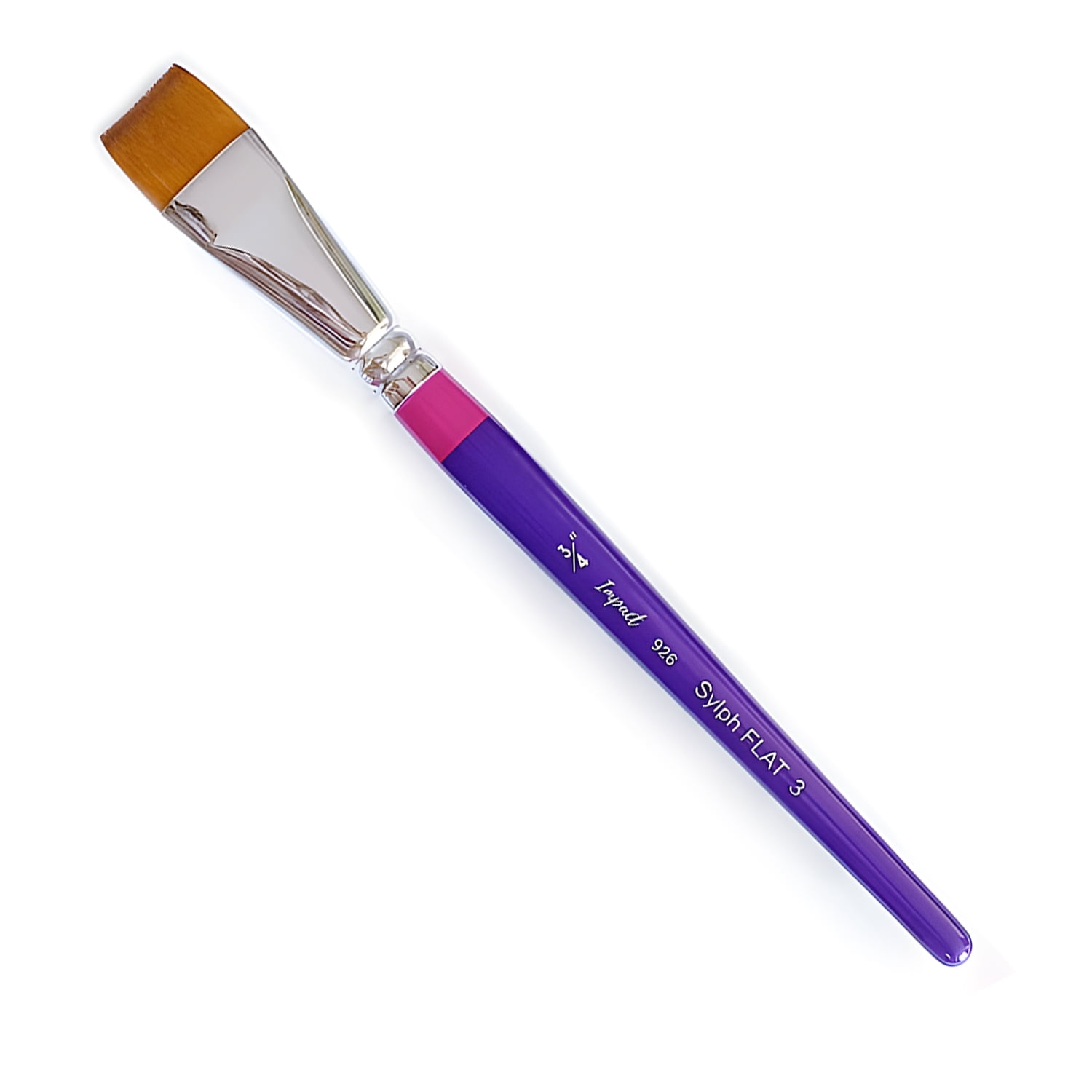 Impact Face Painting Brush - Sylph Flat 3 (3/4"), Professional Artist ...