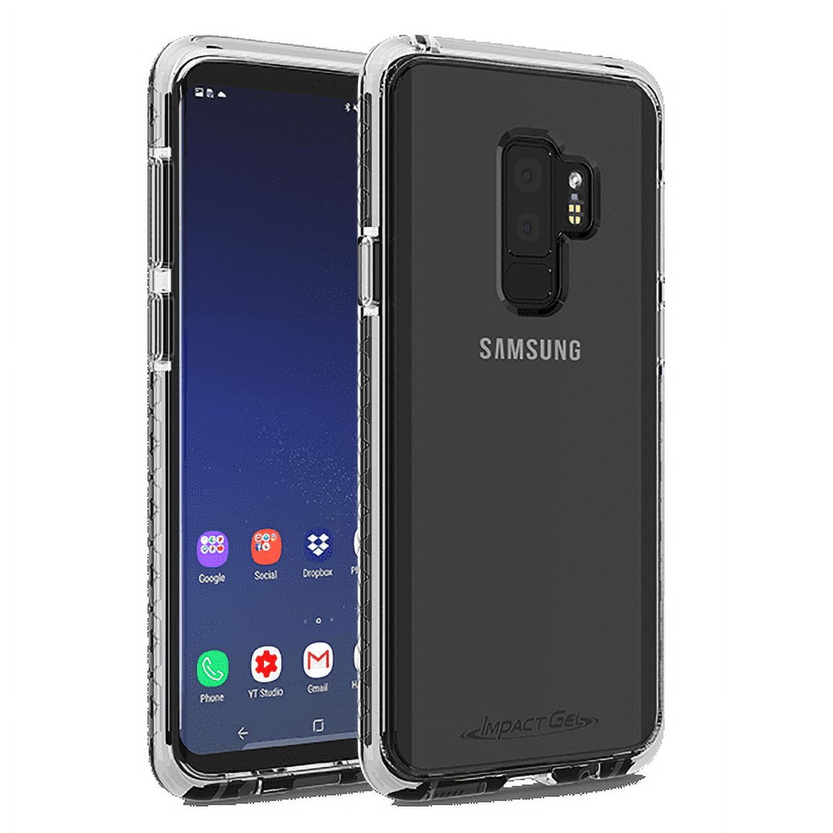 Impact Gel Crusader Series Case for Samsung Galaxy S9+ - Clear ...