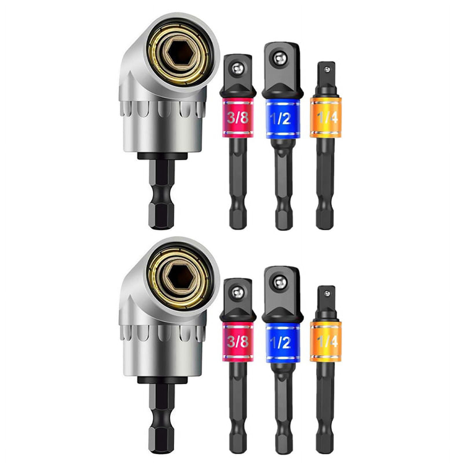 Impact Grade Power Hand Tools Driver Sockets Adapter Extension Set ...