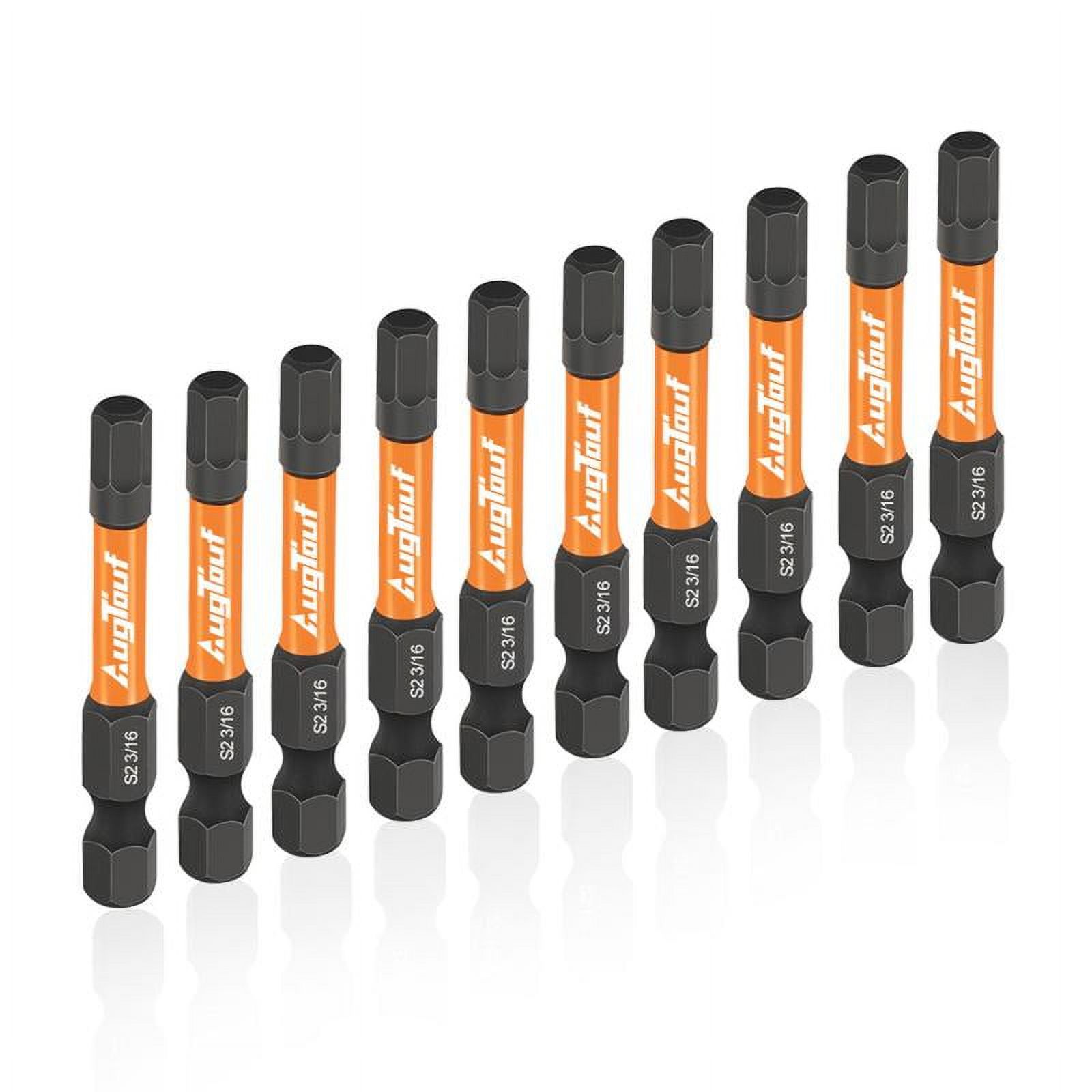 Impact Hex Head Allen Wrench Bit Set, Metric & SAE, CNC Machined Tips ...