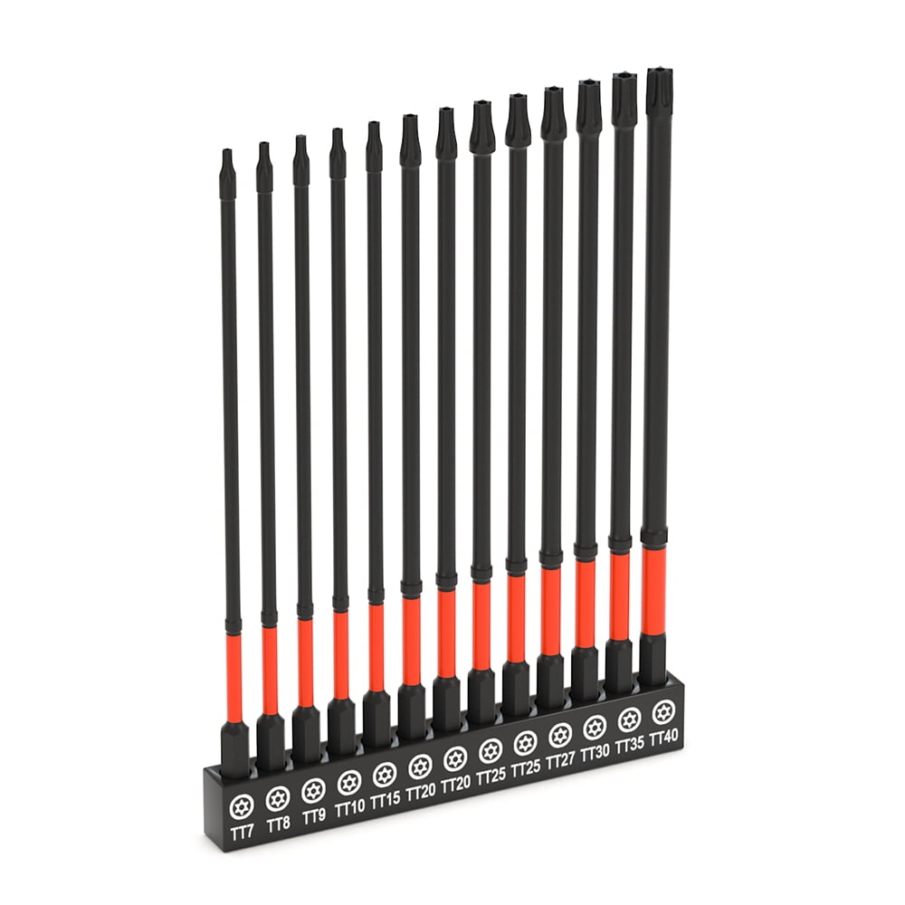 Impact Hex Head Allen Wrench Drill Bit Set-6 Inch (H1.5-H8) With Hex ...