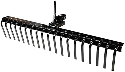 Impact IMPLEMENTS® 62" Agricultural Field Rake with Tipper Latch ...