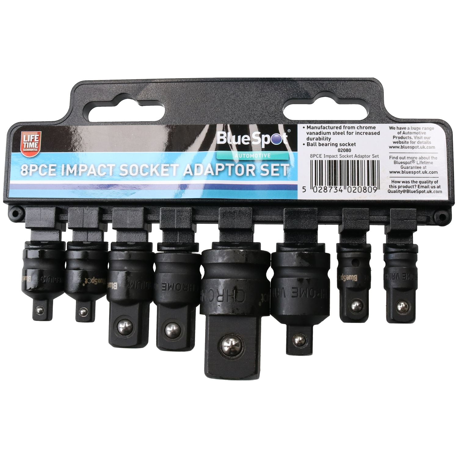 Impact Impacted Socket Adapter Adaptor Step Up Reducers 1/4" - 3/4 ...