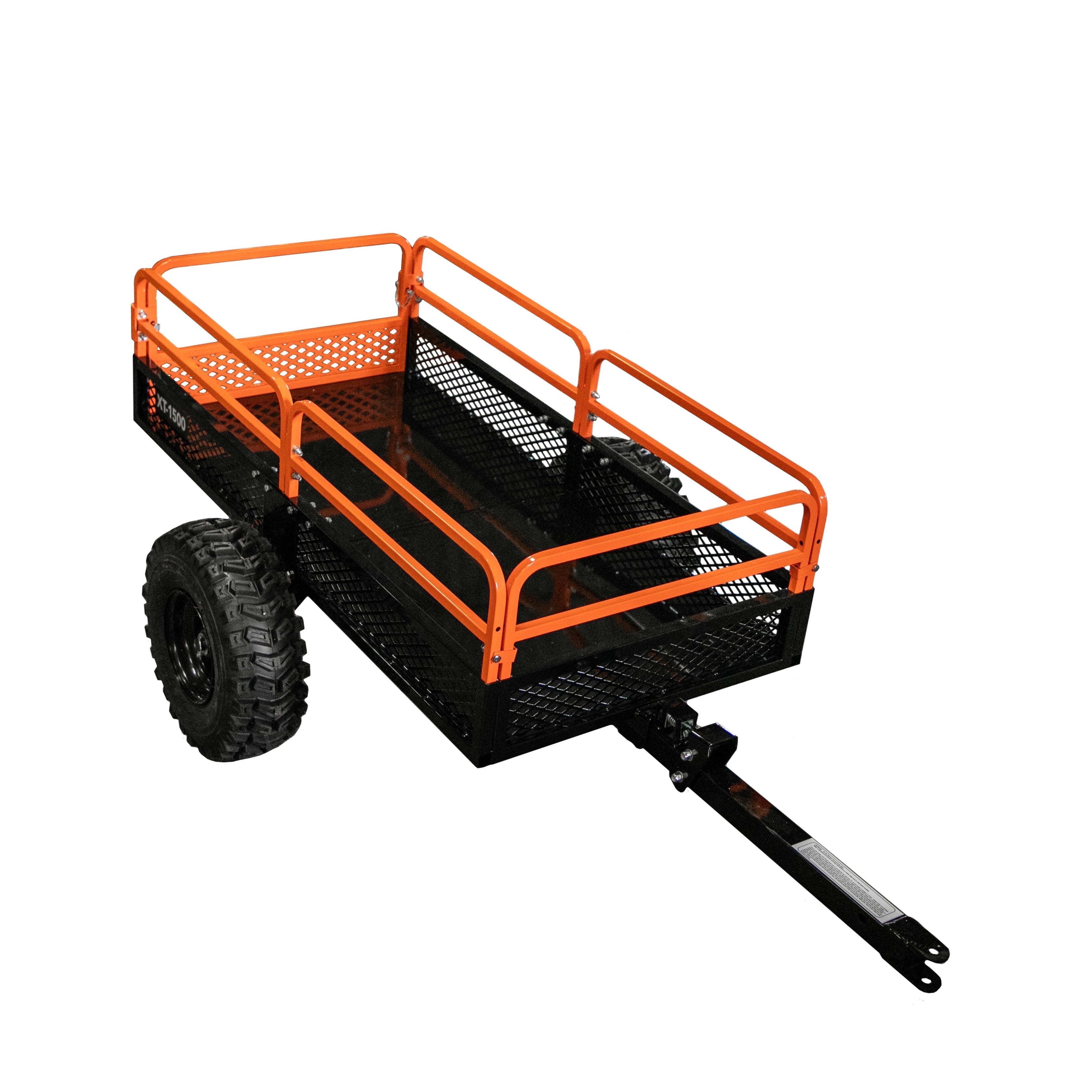 Impact Implements ATV/UTV Lawn Garden Dump Yard Tractor Tow Cart, 1500 ...