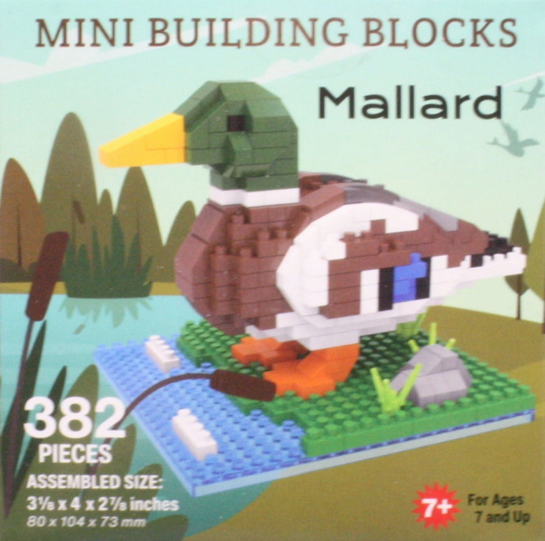 Walmart Mini Building Blocks Kit - Mallard with Detailed Instructions ...