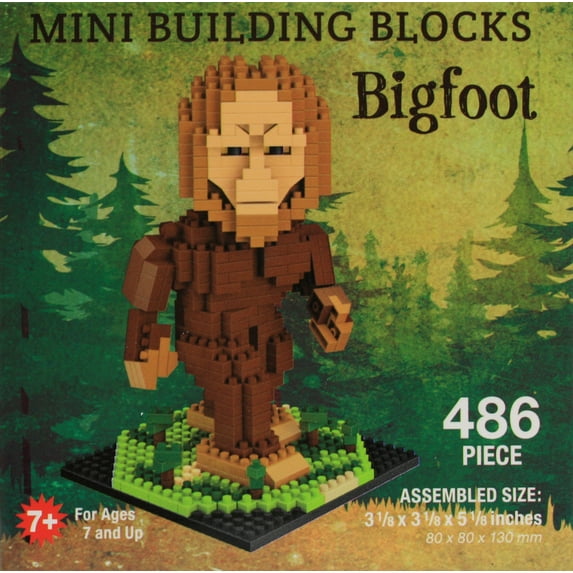Mini Building Blocks - Big Foot Toy Set, 486 Pieces, Detailed ...