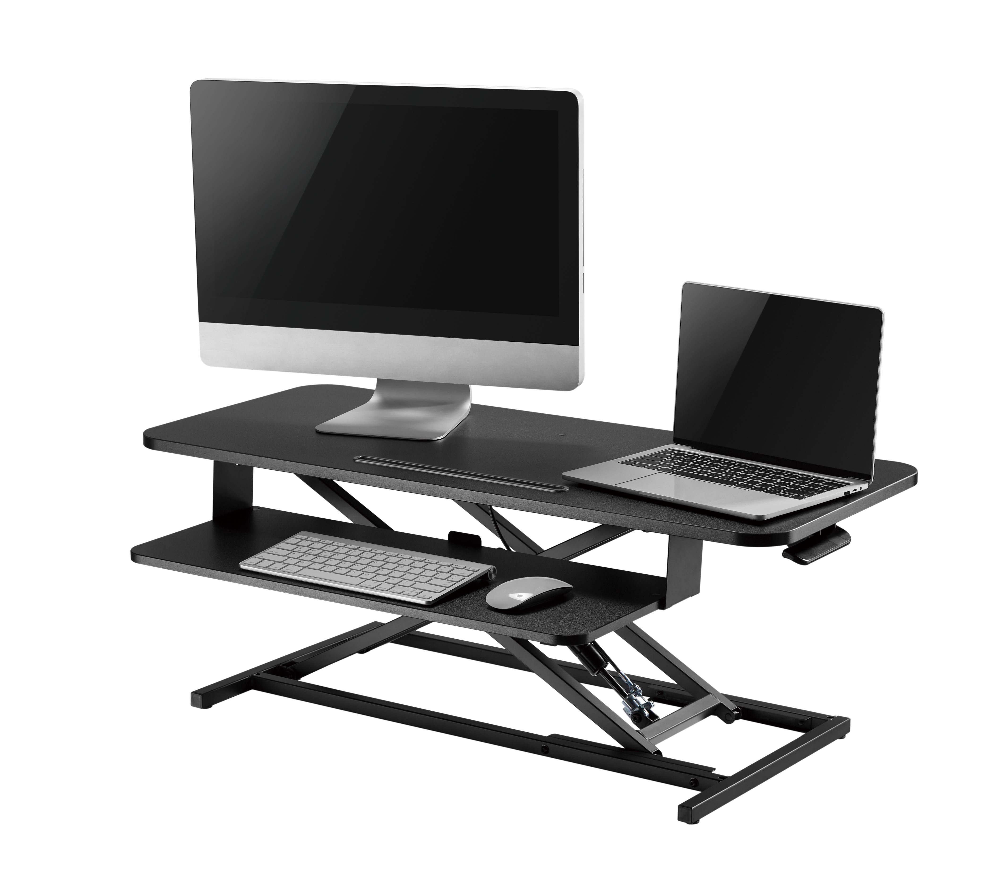 Impact Mounts Height Adjustable Ergonomic Desk Monitor Riser Tabletop ...