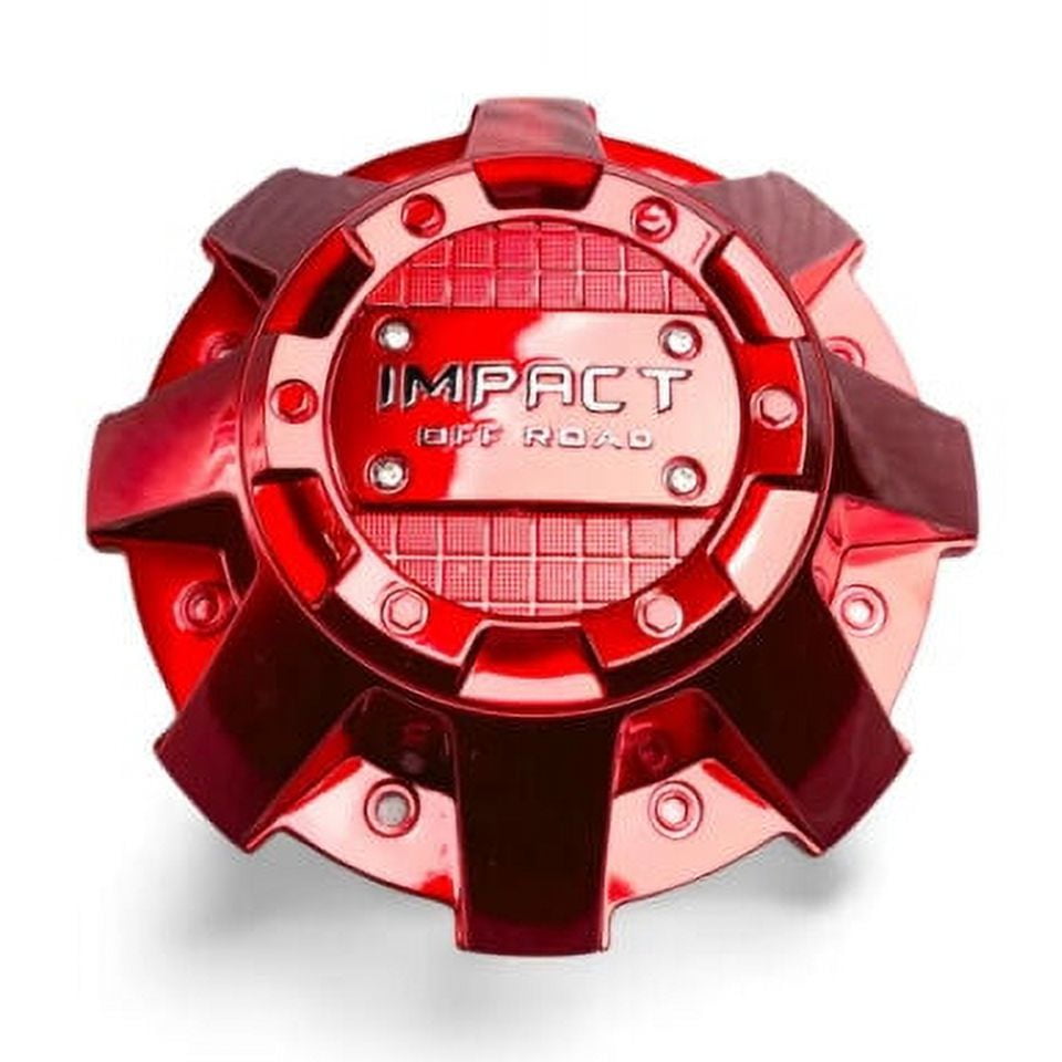 Impact Off Road Black/Red/ Blue/Chrome/ Matte Black Wheel Center Cap ...