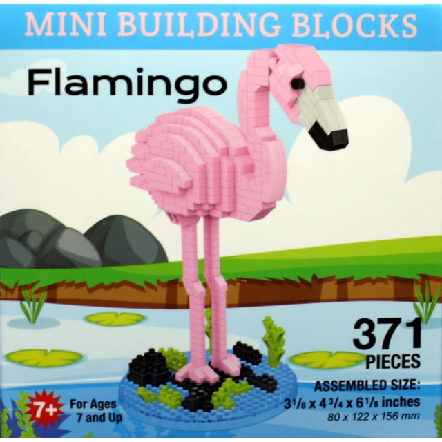 Impact Photographics Flamingo Mini Building Blocks 92140-MBBM - Walmart.com