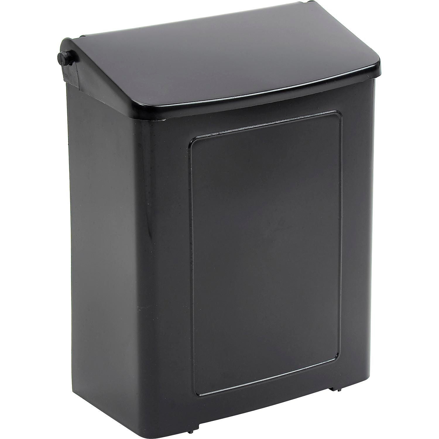 Impact Safe-Use Plastic Sanitary Napkin Receptacle - Black 1103 ...