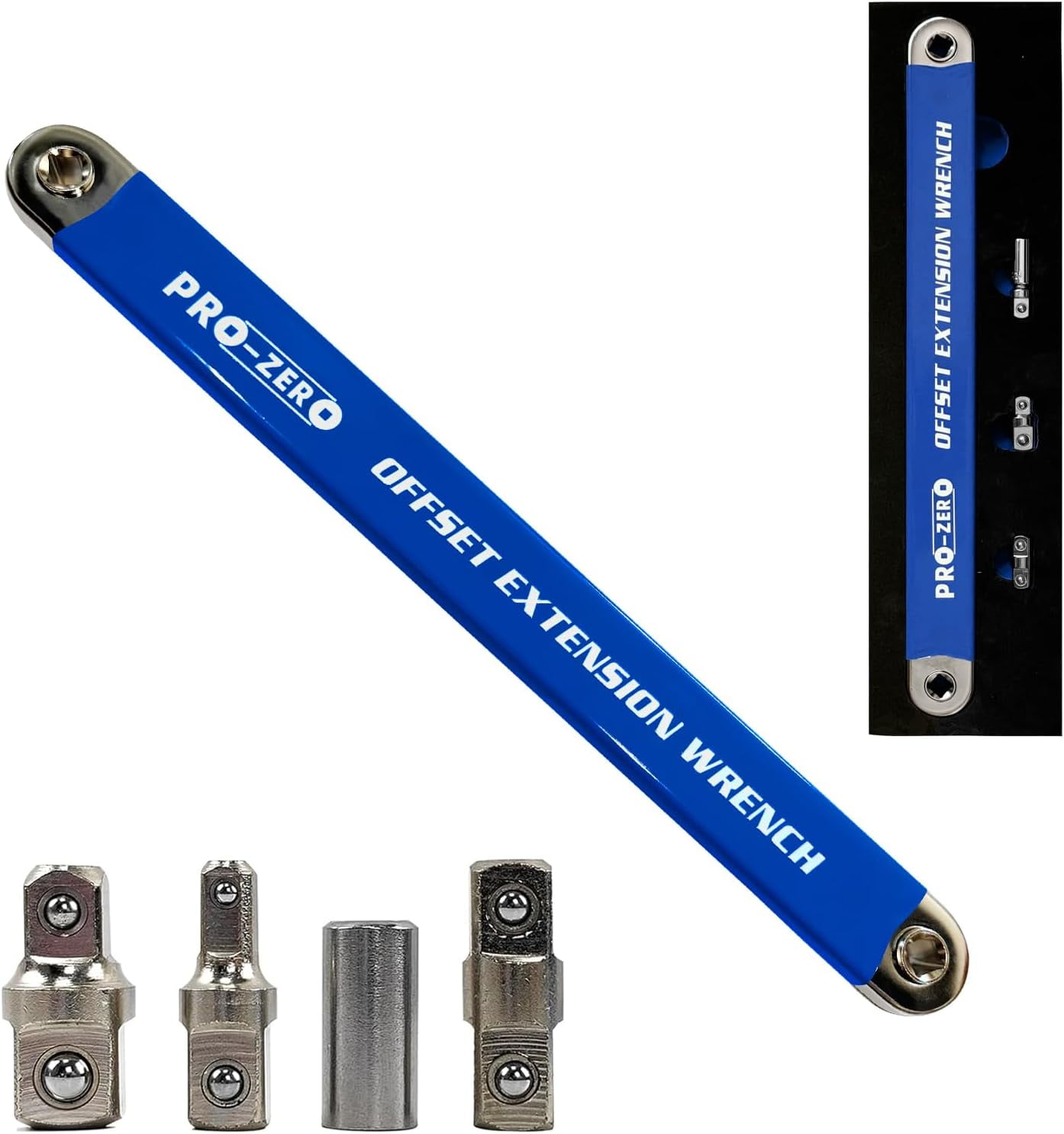 Impact Ready Offset Extension Wrench, Tight Reach Extension Wrench Set ...