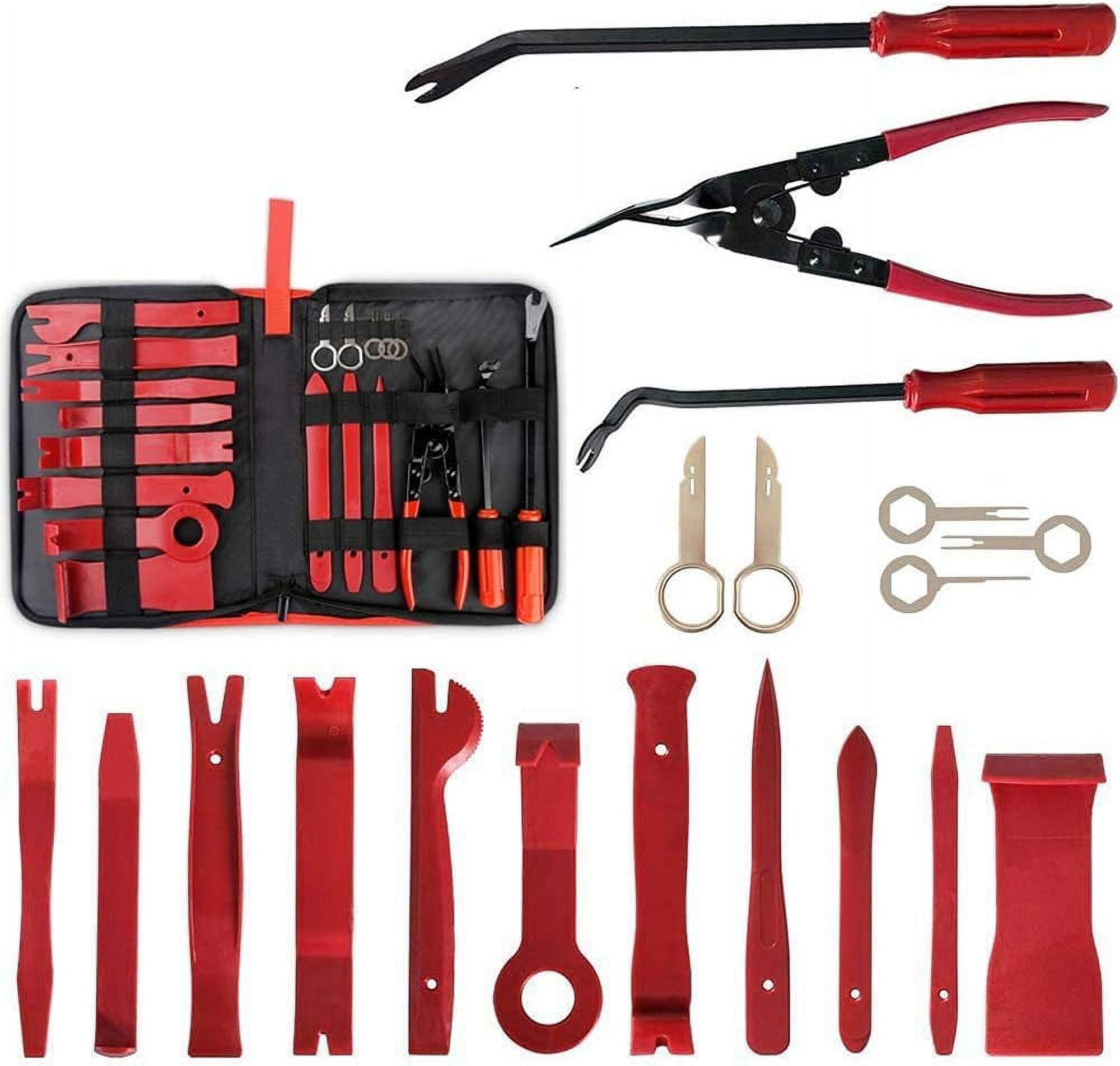 Impact Resistant Auto Trim Panel Removal Tool Kit, Ergonomic Design for ...