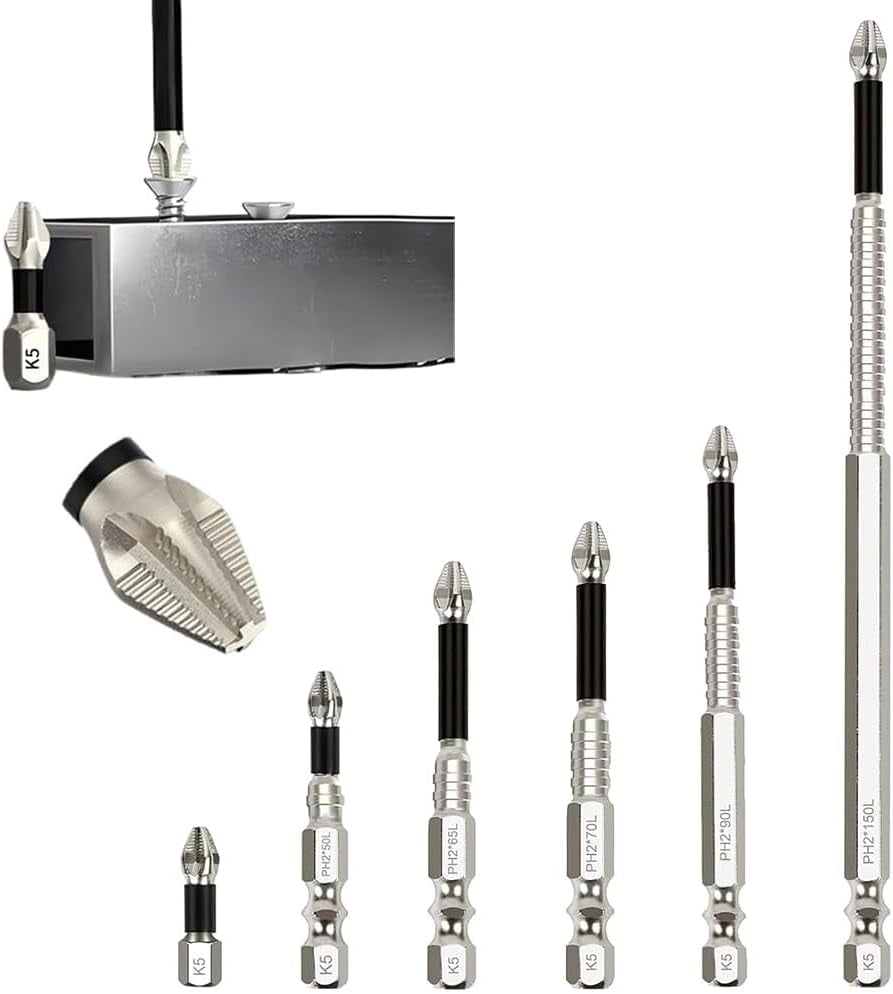 Impact Resistant Non Slip Bit,High Magnetic Screwdriver Drill Bit Set ...
