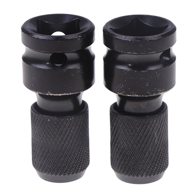 Impact Screwdriver Bit Holders,1/2-Inch Square Drive To 1/4-Inch Quick ...