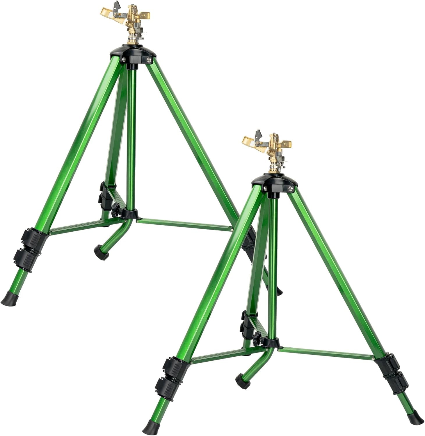 Impact Sprinkler on Tripod Base, Heavy Duty Adjustable Zinc Sprinkler ...