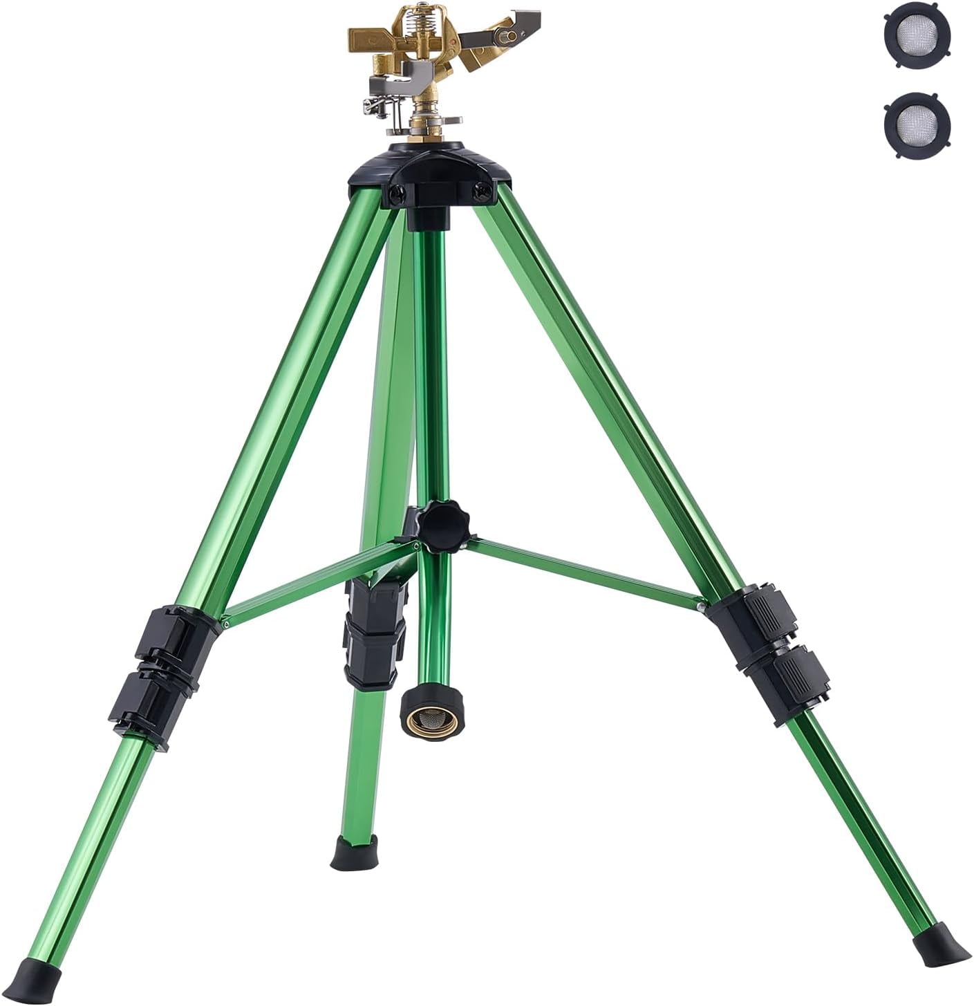 Impact Sprinkler on Tripod Base, Heavy Duty Tripod Sprinklers with ...