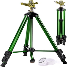 Tripod Sprinklers for Lawn and Garden Watering in Patio & Garden