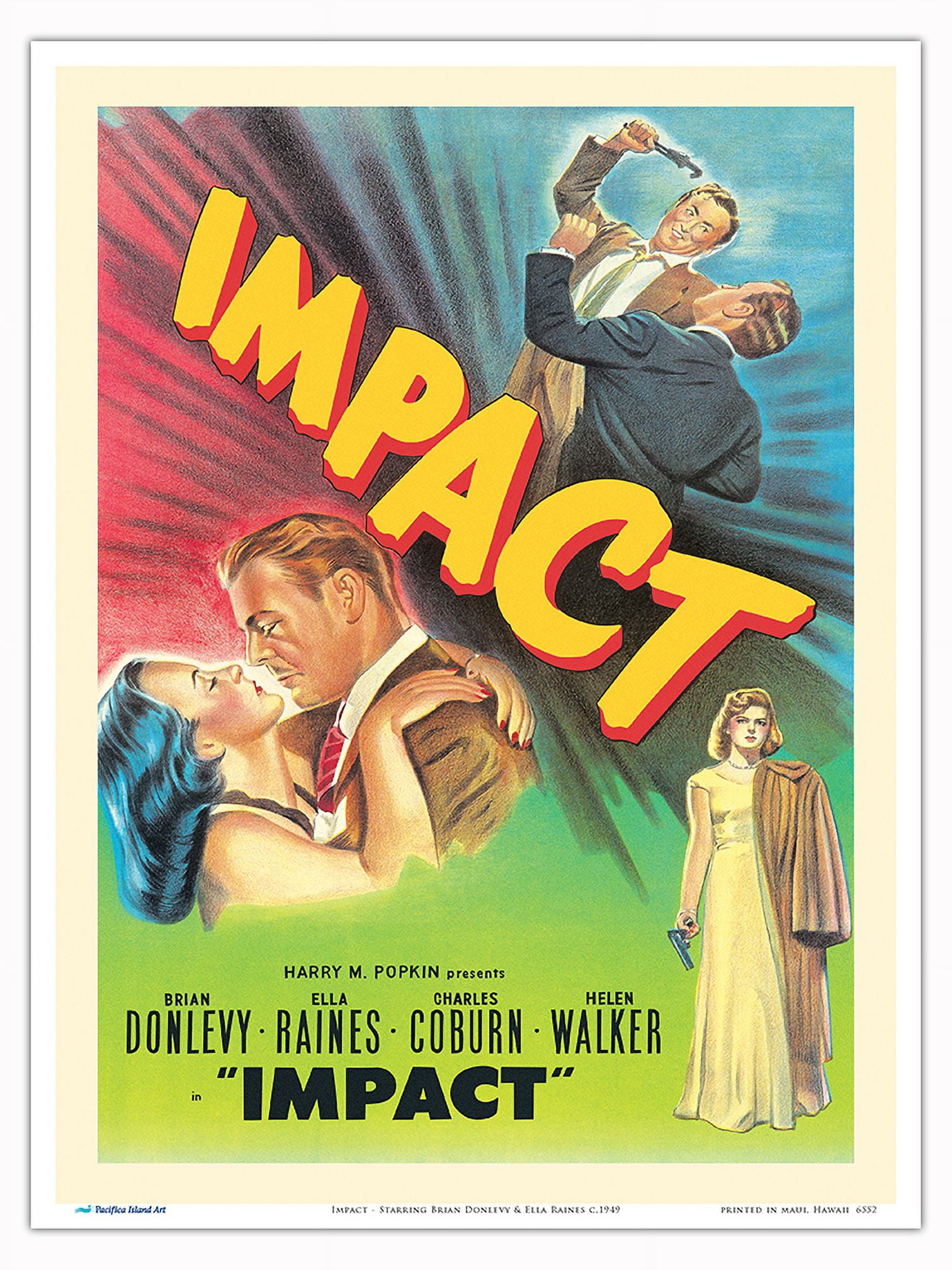 Impact - Starring Brian Donlevy & Ella Raines - Vintage Film Noir Movie ...