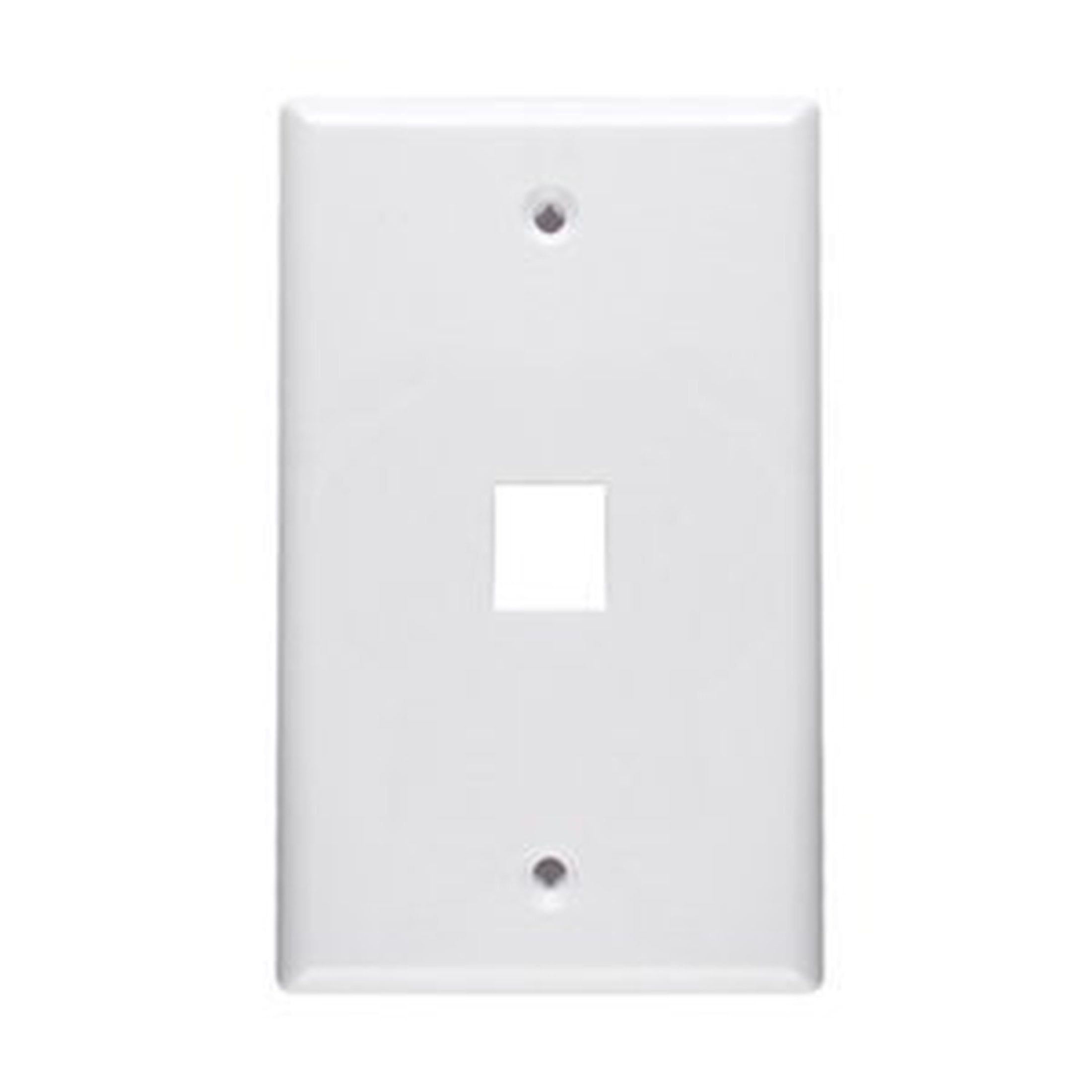 Impact Thermoplastic 2-Port Faceplate with Labeling Windows - Walmart.com