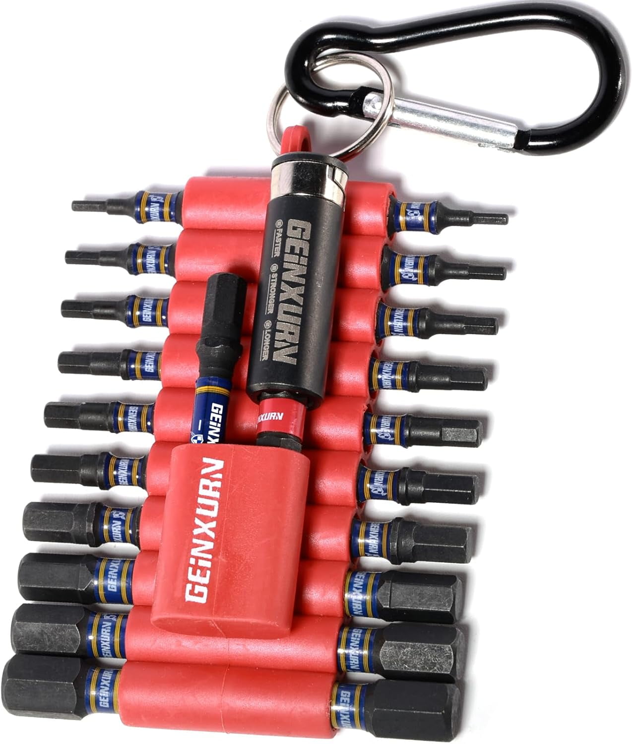 Impact Torx Screwdriver Bits Set,22 Pcs 1"/2" Magnetic (T7-T40) S2 ...