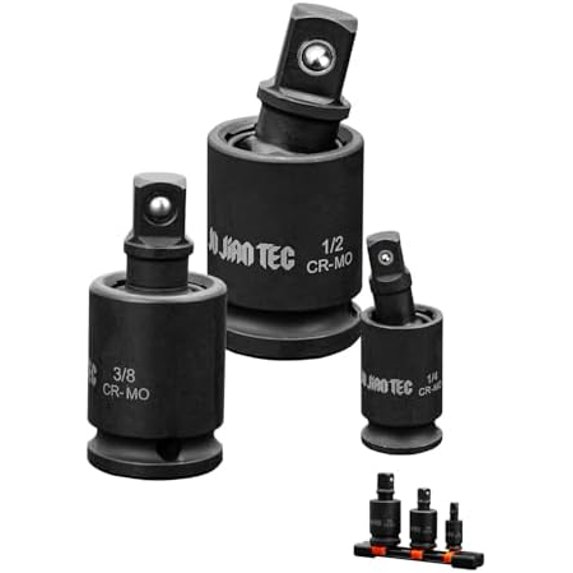 Impact Universal Joint-Socket Swivel Set, 3 piece, 1/2