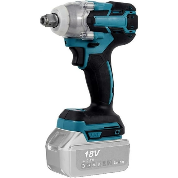Impact Wrench, Brushless Wrench Compatible with 18V Makitta , 2200RPM ...
