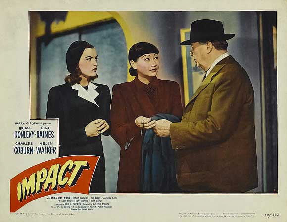 Impact - movie POSTER (Style B) (11" x 14") (1949) - Walmart.com