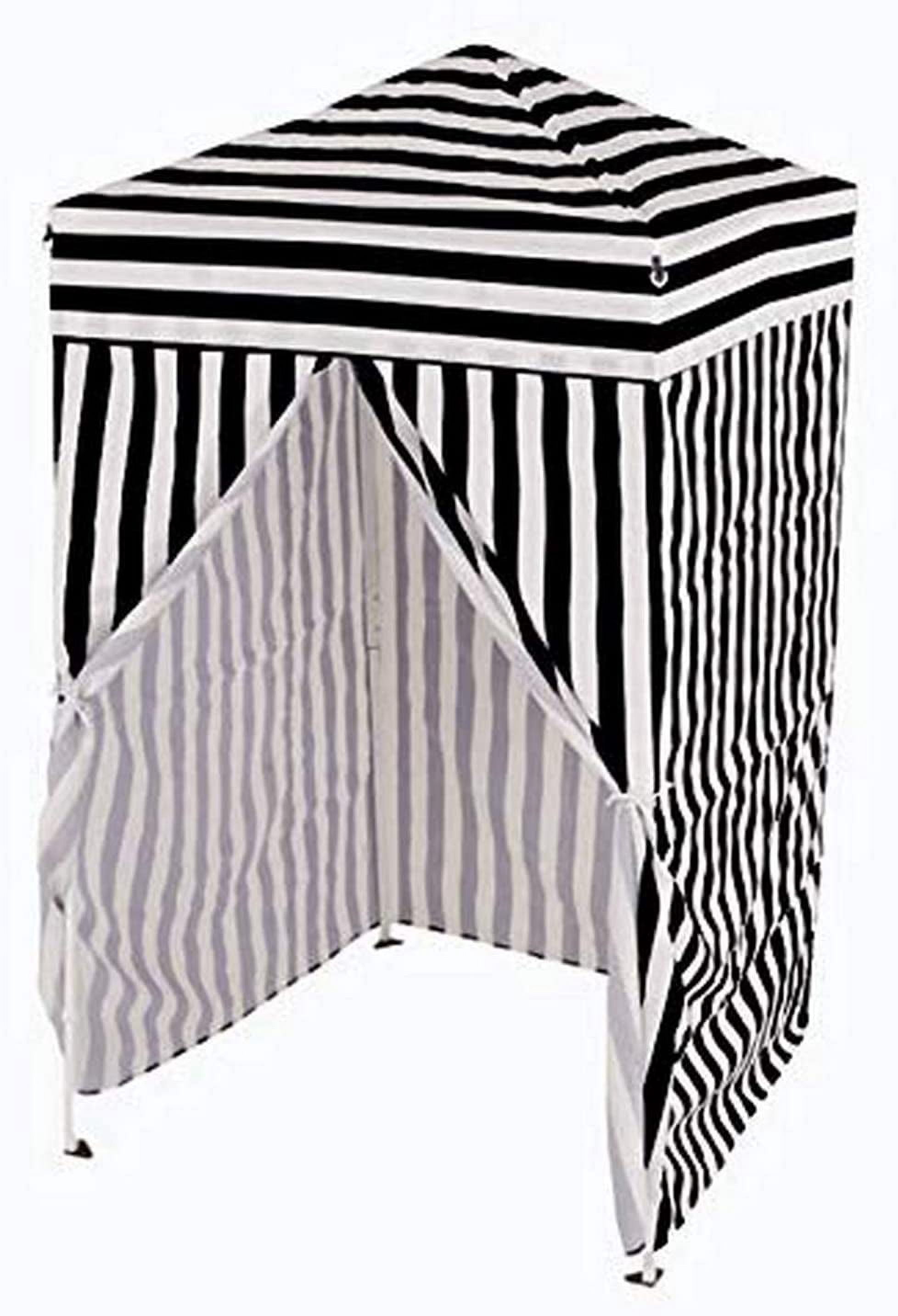 Impact 'x' Pop up Changing Dressing Room, Black and White - Walmart.com