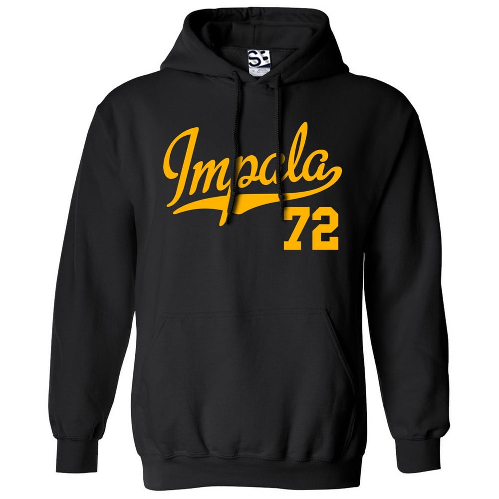 Impala 72 Script Jersey Hoodie 1972 Lowrider Ladies Womens Mens ...