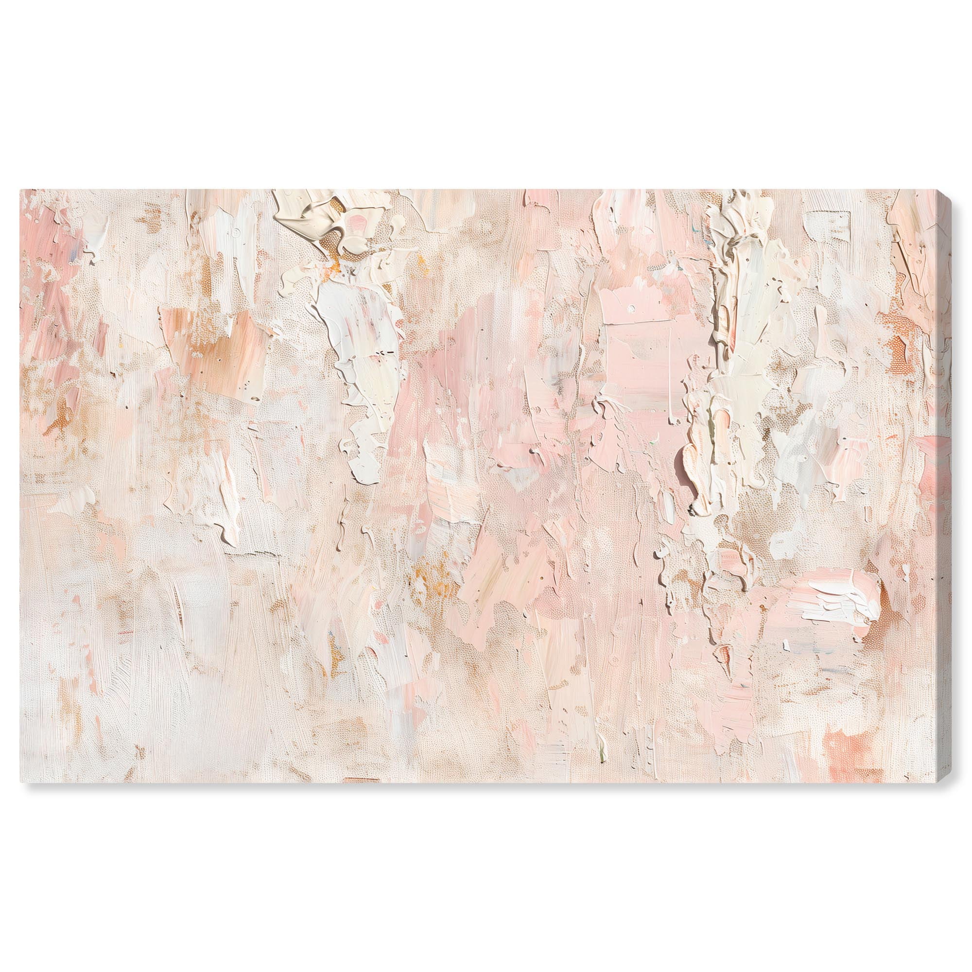 Impasto Layers Canvas Textured Abstract by Art Remedy, Gallery Wrapped ...