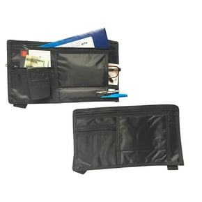 Car Visor Organizers for Auto Interior Storage with Multiple Pockets