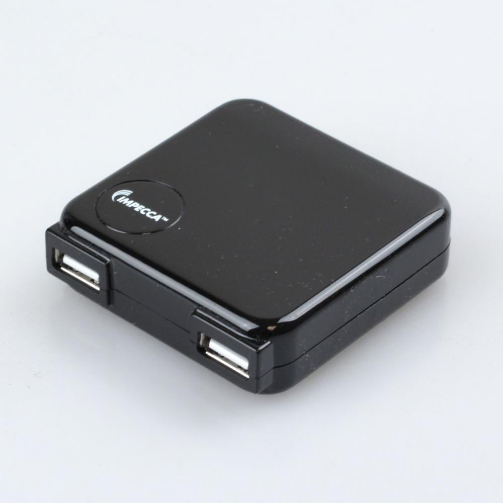 Impecca 10W Dual USB Power Adapter - Black USB210K - Walmart.com