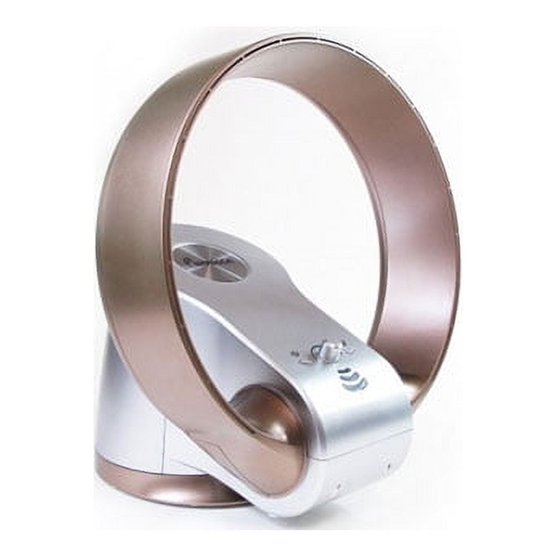 Impecca Bladeless Oscillating 12-Inch Fan, Gold/Silver - Walmart.com