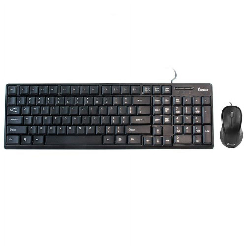 Impecca KB110C Desktop Usb Keyboard And Mouse Combo Impecca KB110C ...